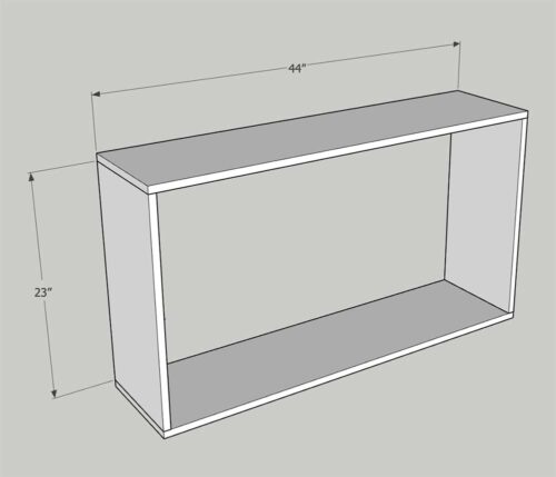 How to Build a DIY Console Table - Plank and Pillow