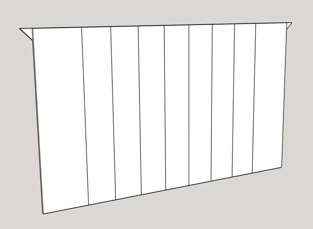 How to Build a DIY Bed - Plank and Pillow