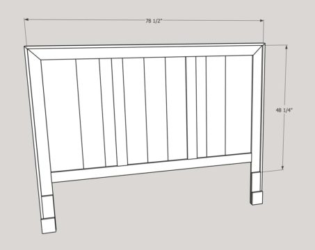 How to Build a DIY Bed - Plank and Pillow