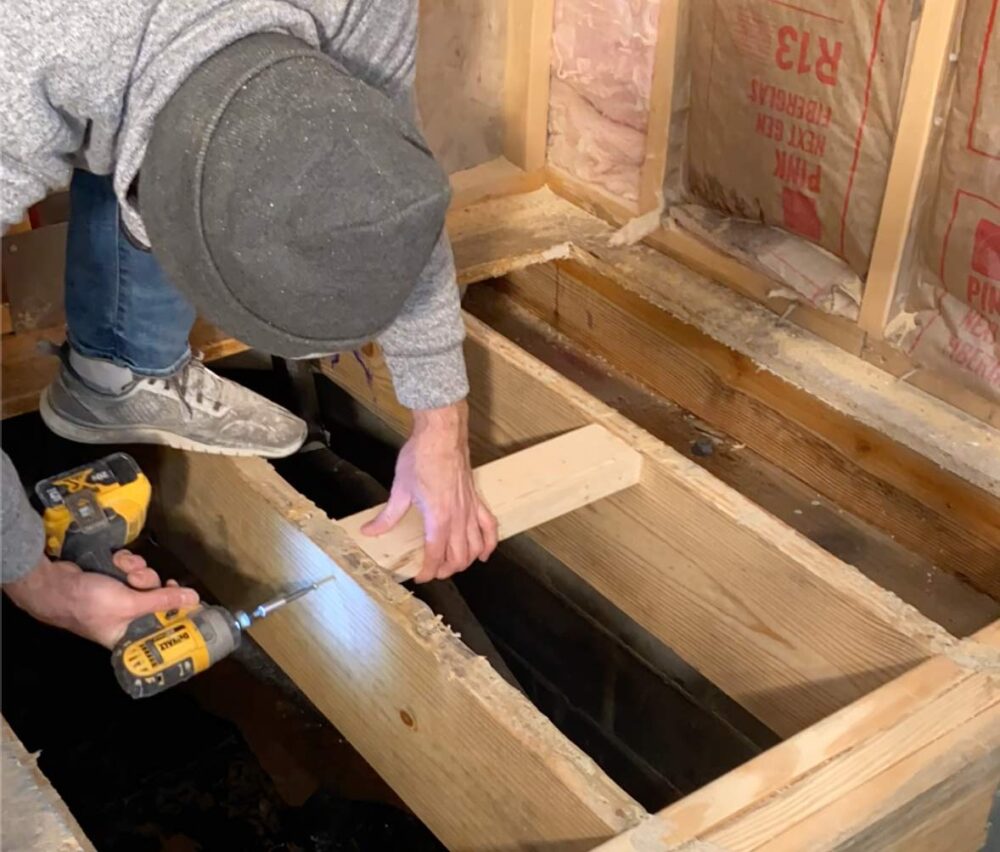 How to Build a Curbless Shower - Plank and Pillow