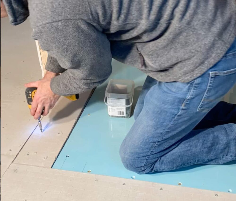How to Build a Curbless Shower - Plank and Pillow