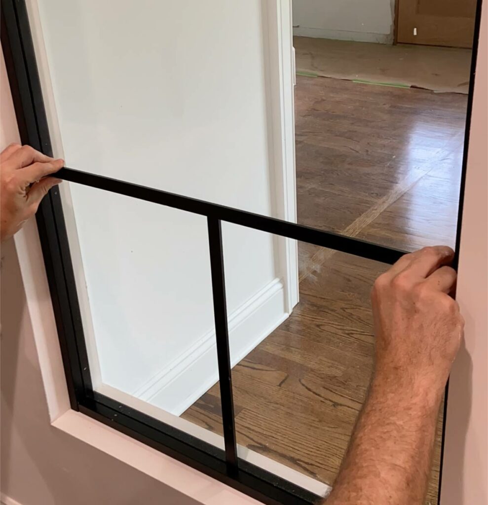 How to Build an Interior Window - Plank and Pillow