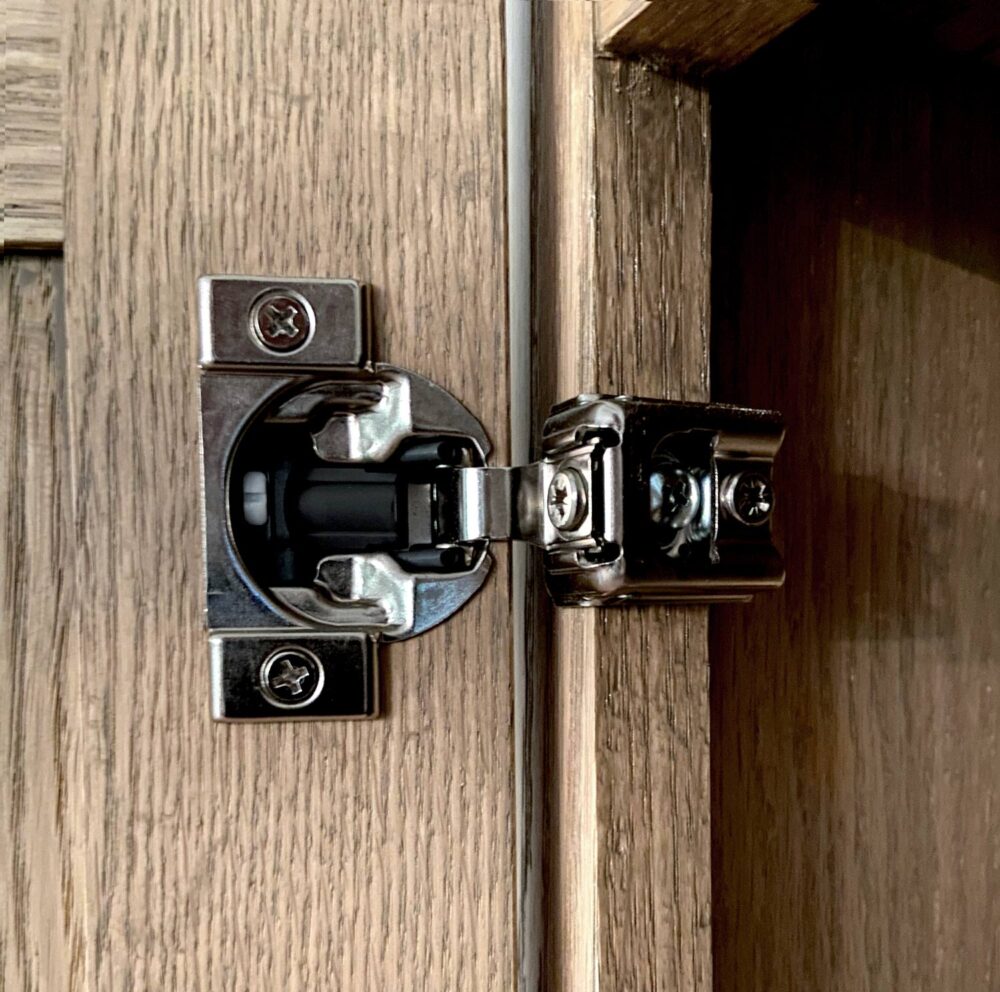How to Adjust Kitchen Cabinet Doors - Plank and Pillow