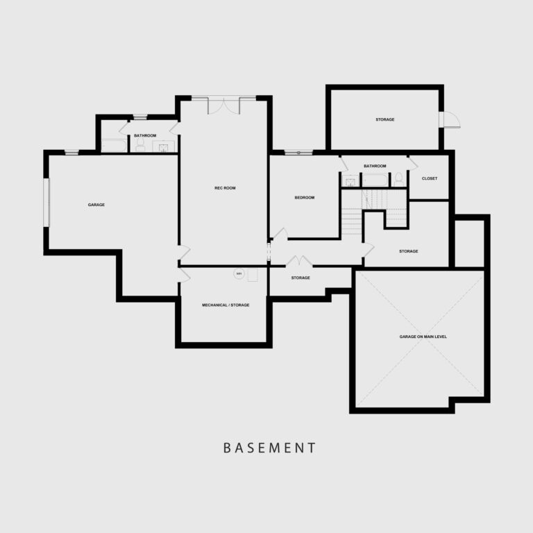 Our Custom Floor Plan Reveal + Finished Basement Details - Plank and Pillow